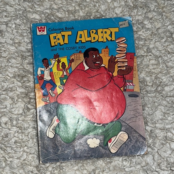 Other | Vintage Collectible Fat Albert Coloring Book | Poshmark